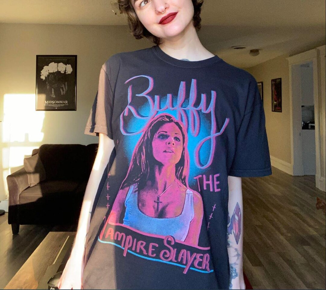Buffy the Slayer Tshirt, Buffy Comfort Colors T-shirt, Buffy the ...