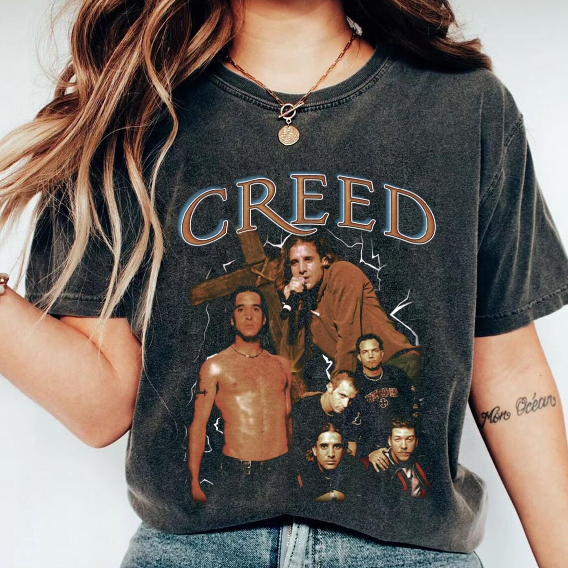 Comfort Colors Creed Band T-shirt, Creed Band Fan Gift Shirt, Creed ...
