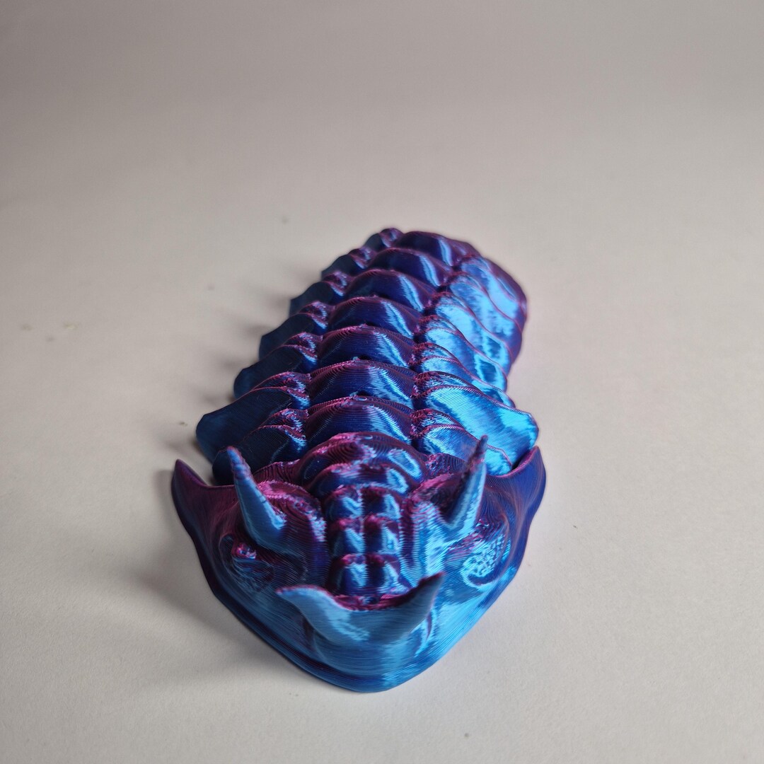 3D Printed Articulated Trilobite Fidget Toy Jurassic Arthropod Kids ...