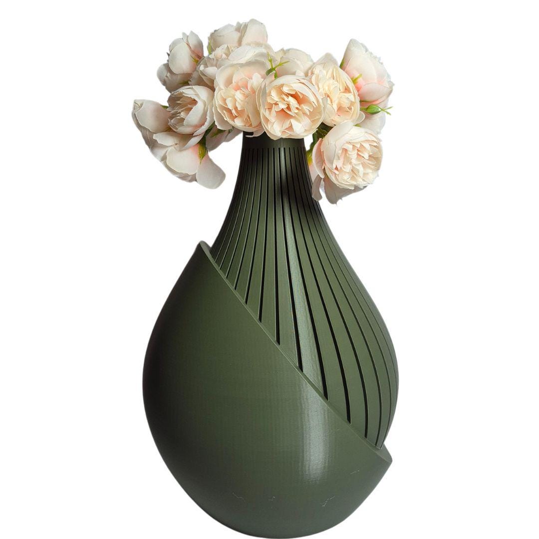Custom Printed Indoor Flower Tiara Vase Flower Vase Modern Vase Dried ...