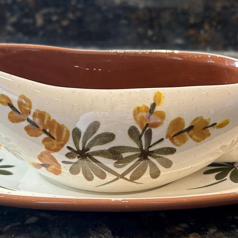 Stangl Pottery Gravy Boat - Etsy