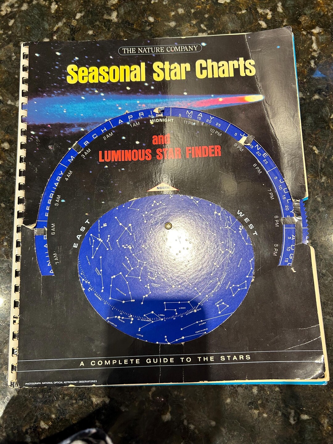 Seasonal Star Charts and Luminous Star Finder, 1972 Edition. the Nature ...