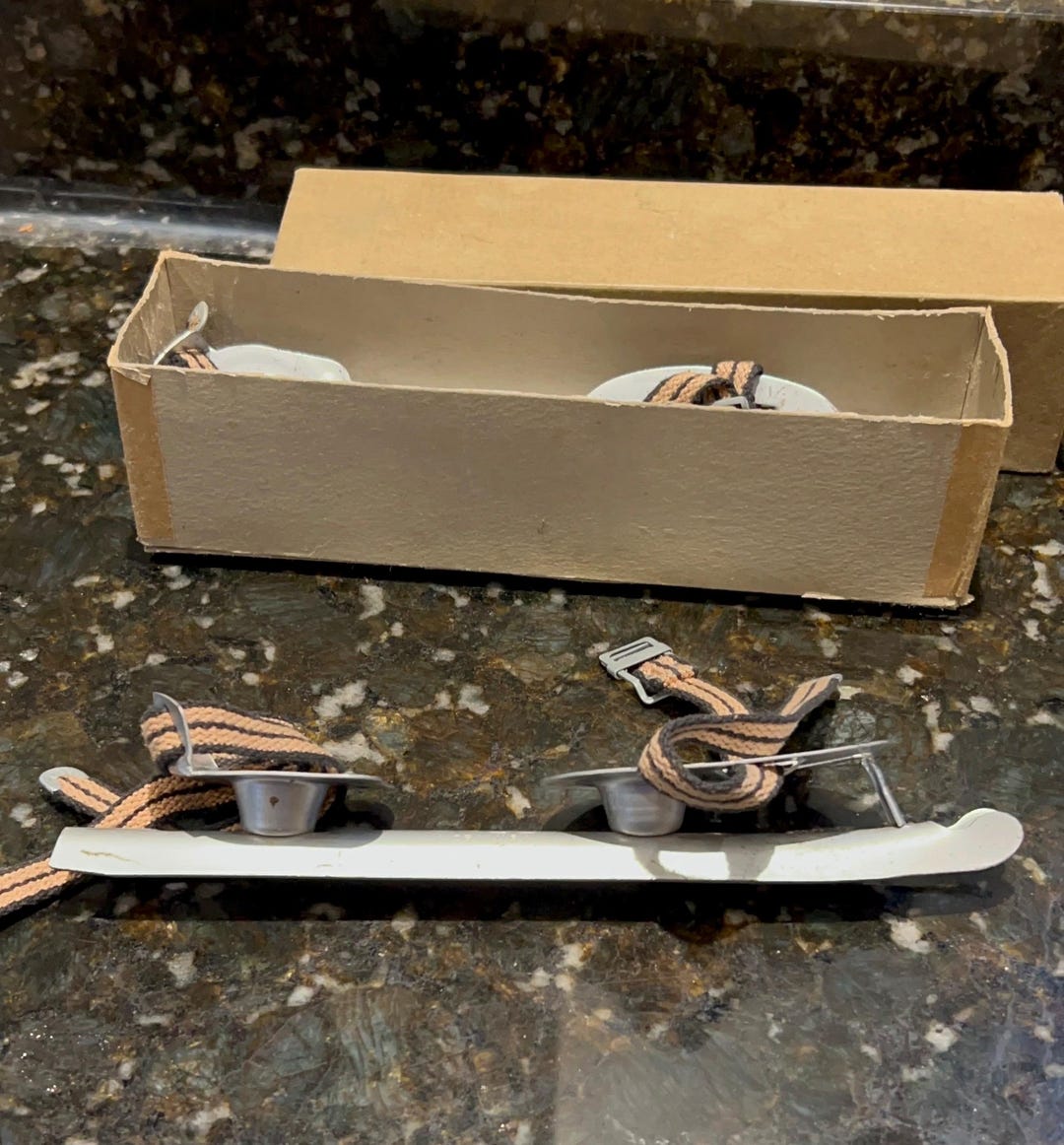 Vintage Clamp on Ice Skates: 1950’s Arco Children’s Strap on With ...