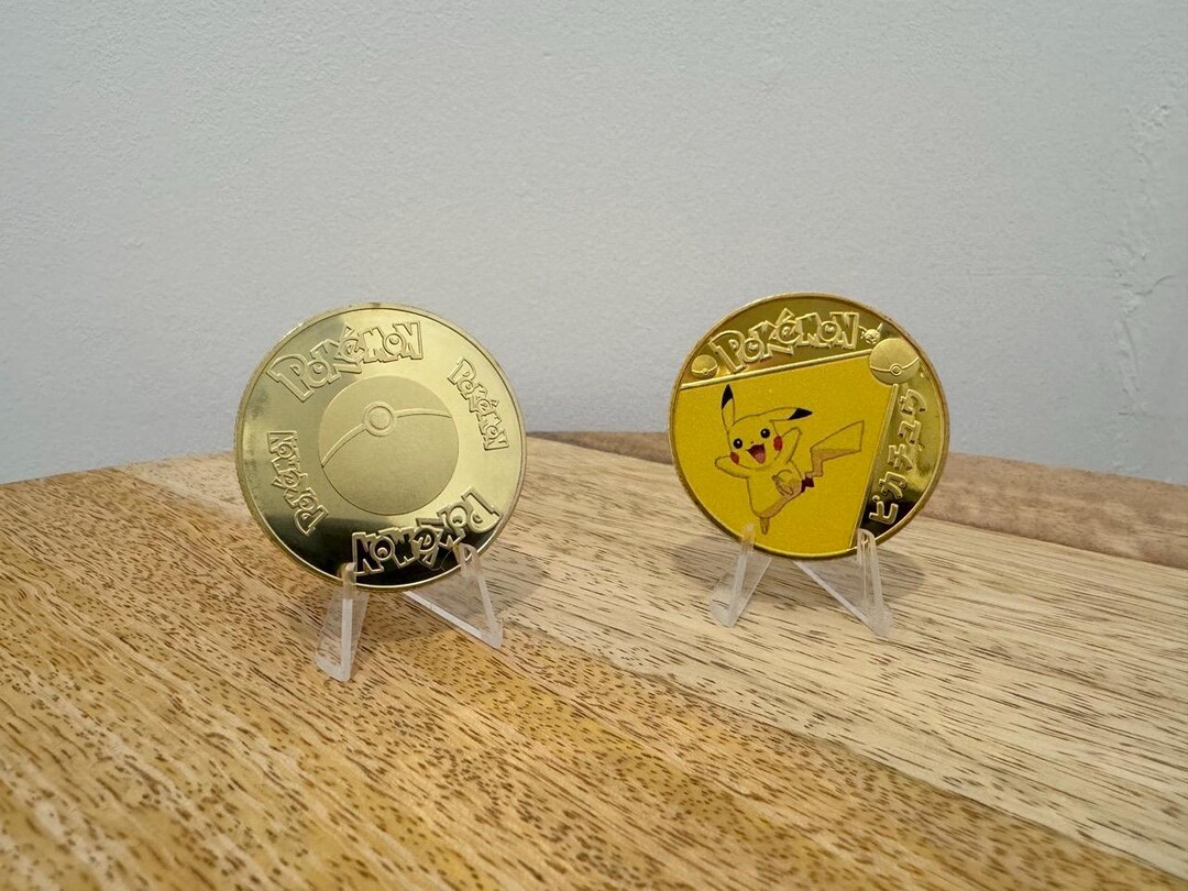 Pokémon Gold Coin - Pikachu, Mewtwo, Gyarados, Blastoise, Charizard ...