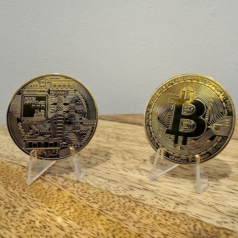 Bitcoin Commemorative - Etsy