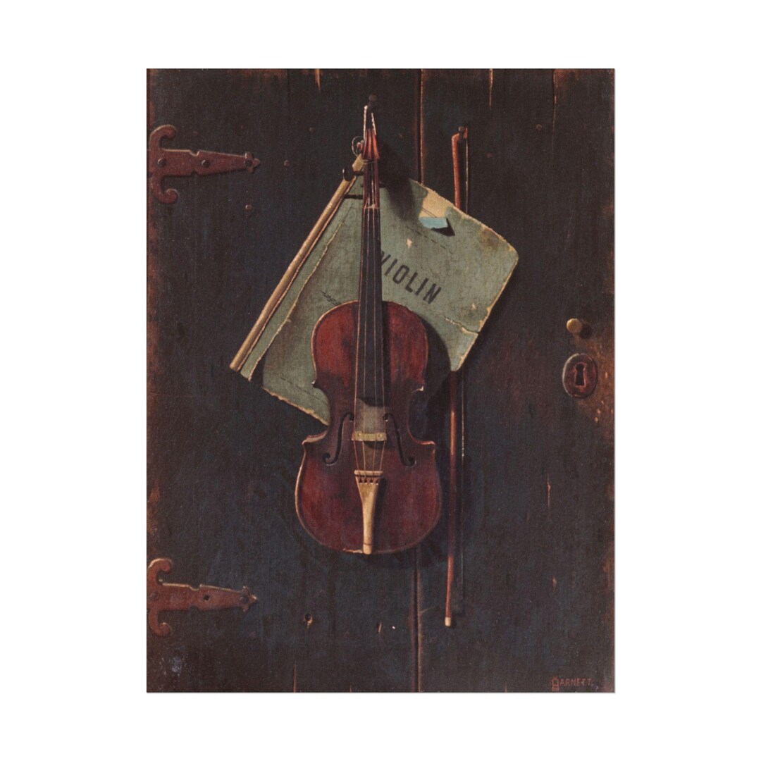 John F. Peto, 'the Old Cremona' (c. 1887-1890) - Gallery Wall Print in ...