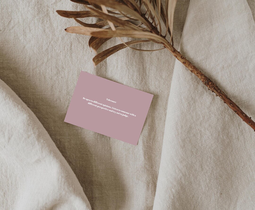 Editable Power Thought Card Deck Canva Template, 87 Cards for Daily ...