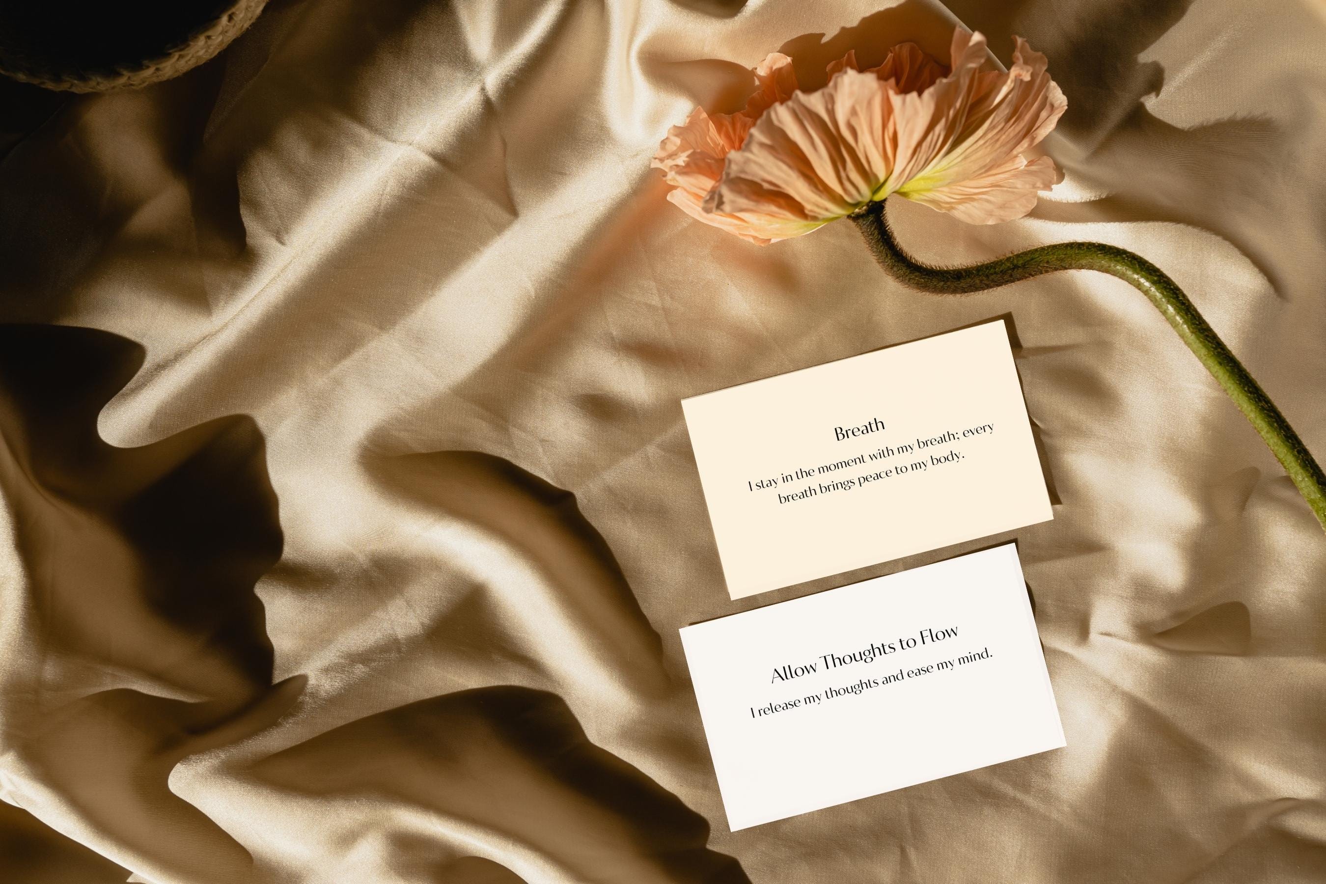 Editable Mindfulness Card Deck, Mindfulness Gift for Practicing ...