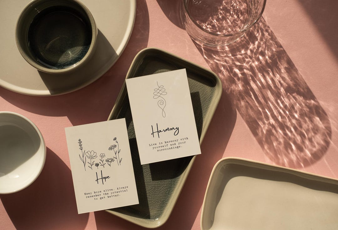 Intention Cards, Inspiration Cards, Cosmic Intentions, Mindfulness ...