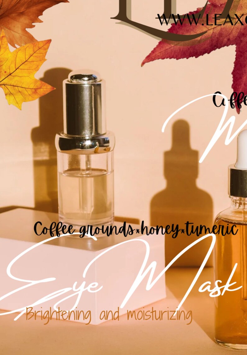Fall Themed Flyer, Product Release Flyer, Autumn Theme Flyer, Beauty ...