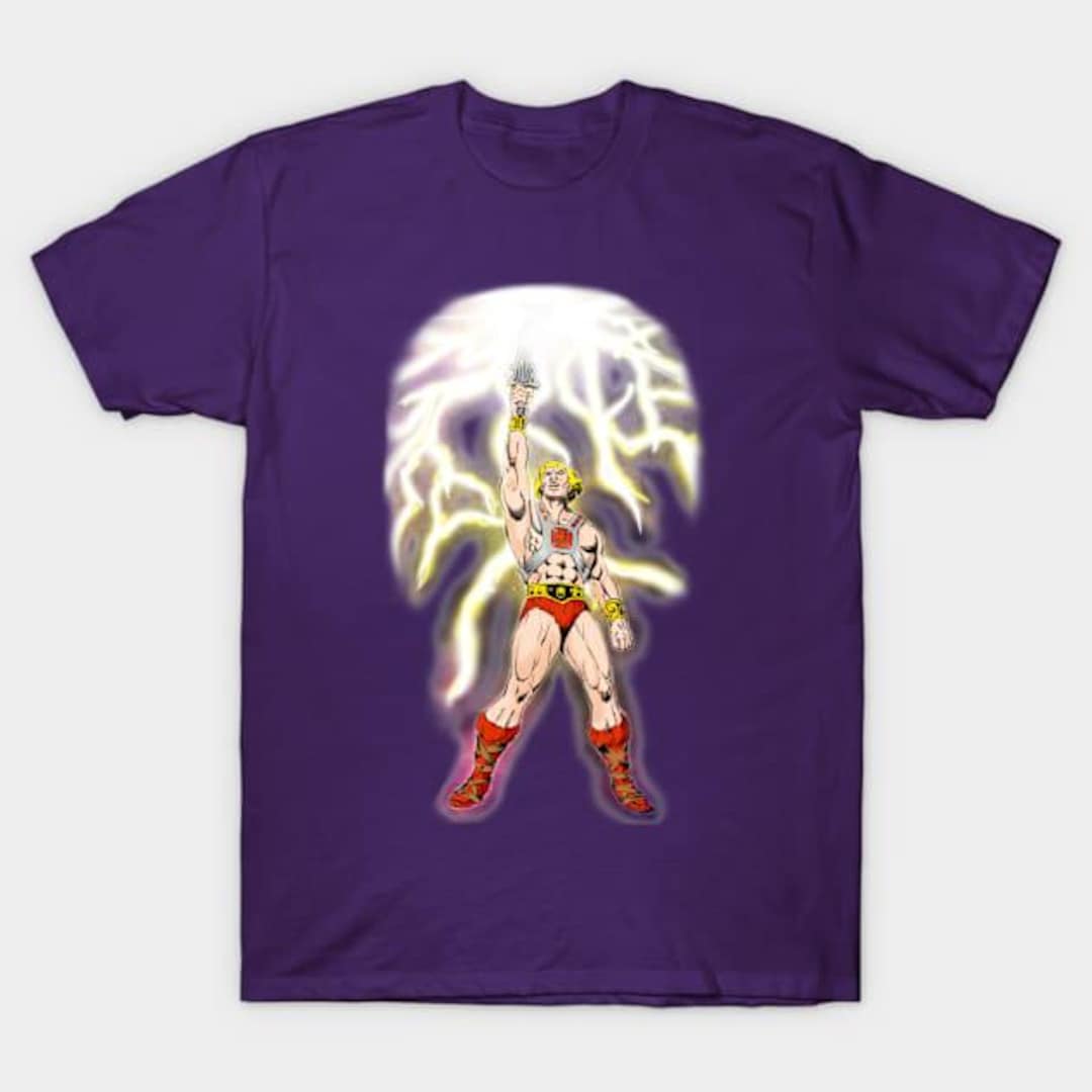 He-man Transformation Scene T-shirt - Etsy
