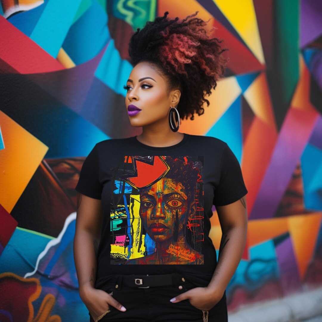 Afrocentric Collage T-shirt, Black Culture Apparel, Unisex Tee Shirt ...