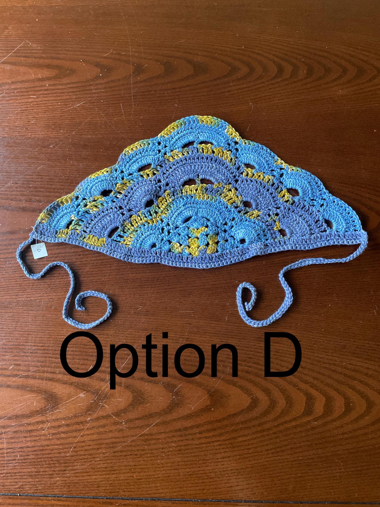 Star Shade Crocheted Bandana 100% Cotton - Etsy