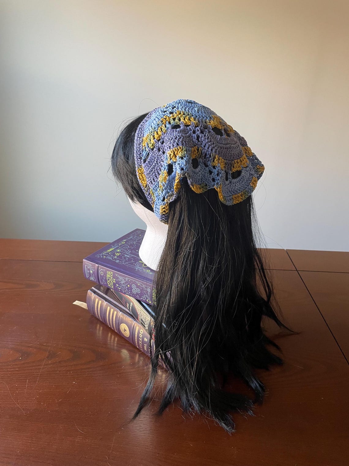 Star Shade Crocheted Bandana 100% Cotton - Etsy