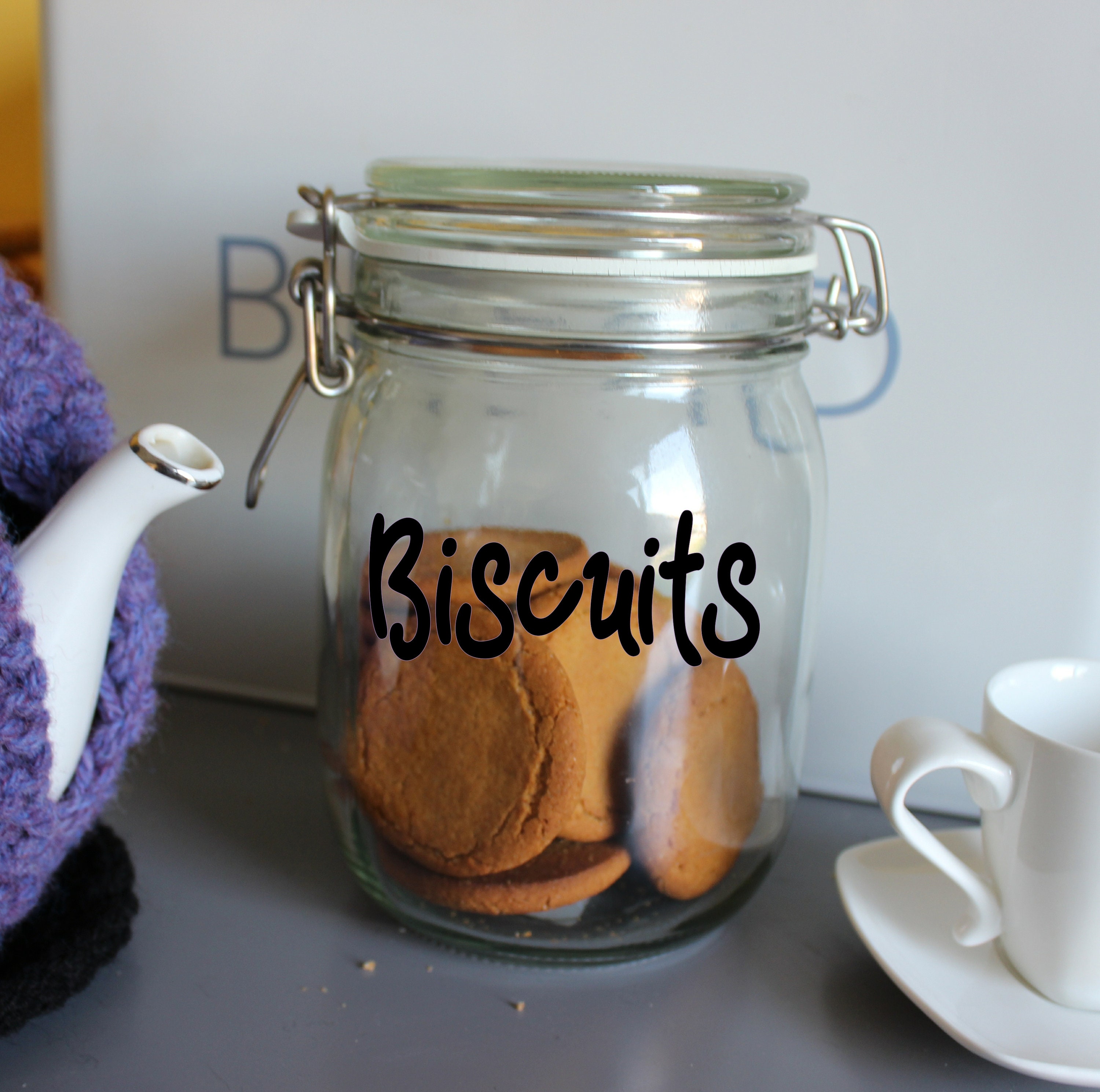 Tea Coffee Sugar Stickers for Jars Caddies Canisters 15 | Etsy