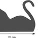 Lazy Cat Decal Sticker - Wall Art - Etsy