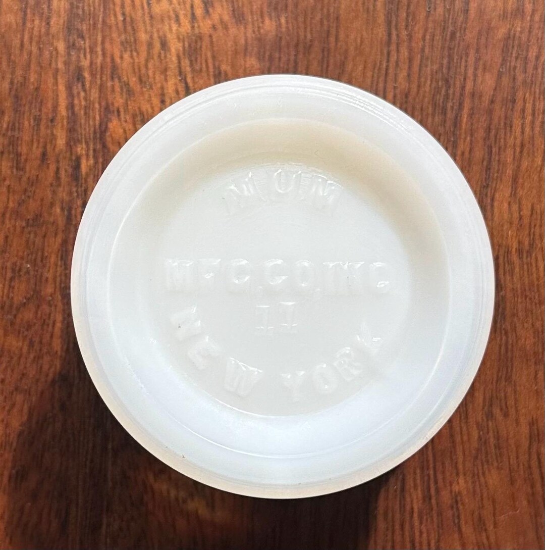 Antique Mum Milk Glass Cold Cream Jar C.1920 - Etsy