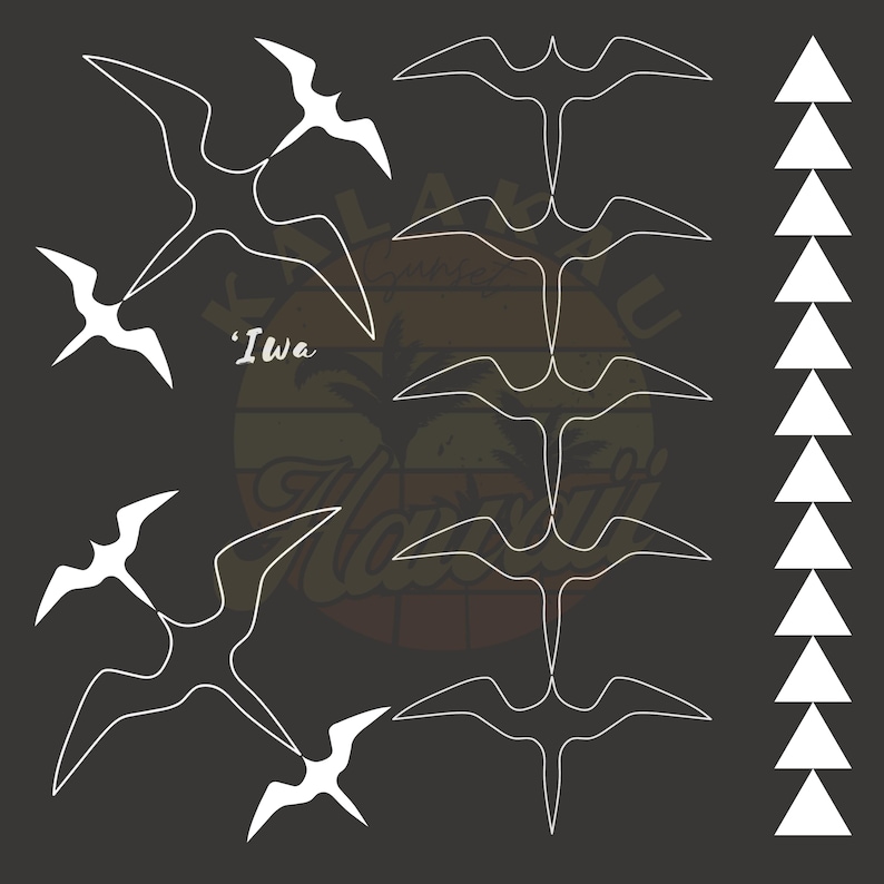IWA Bird Fly High Seamless Pattern - Etsy