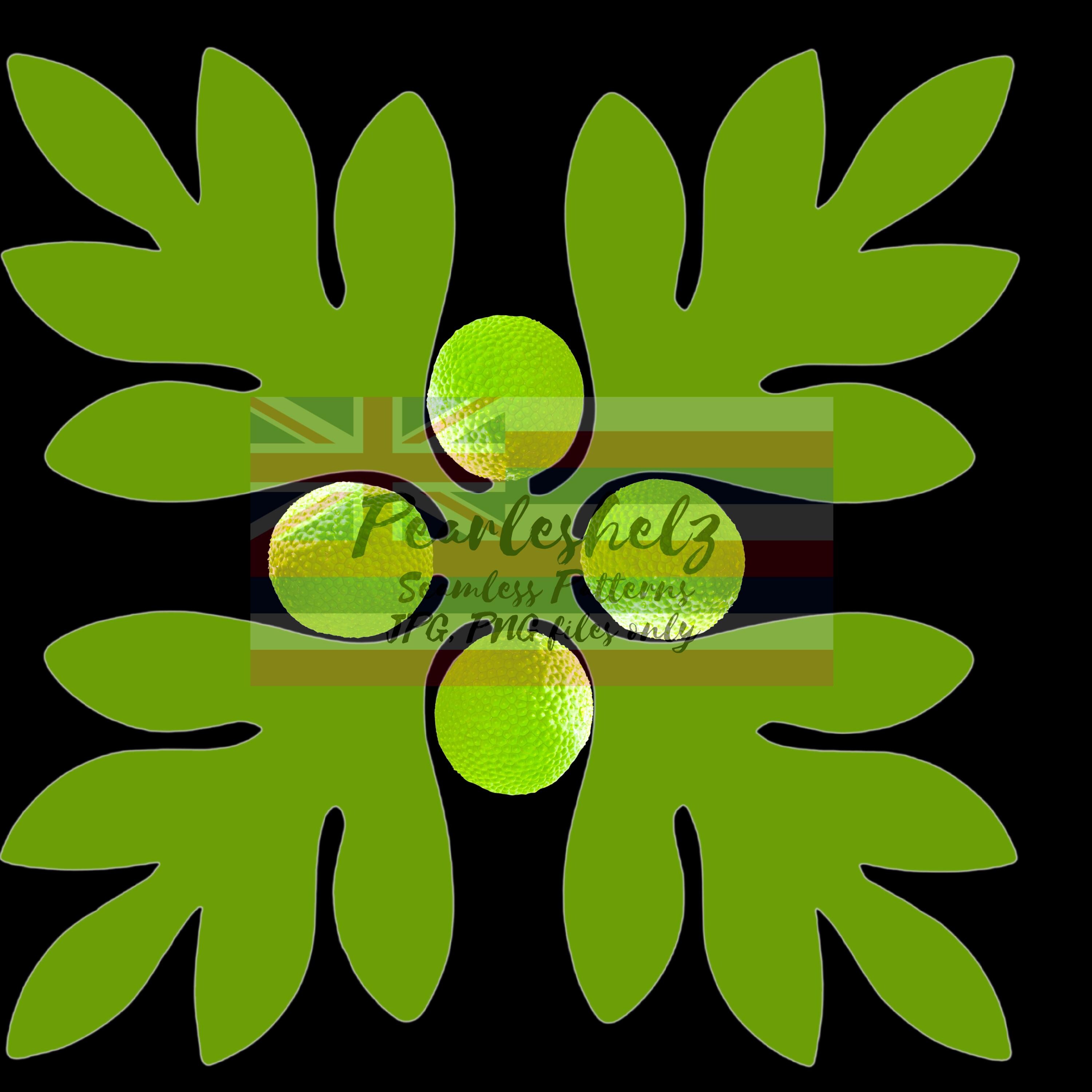 HAWAIIAN ULU QUILT Green Digital File Only - Etsy