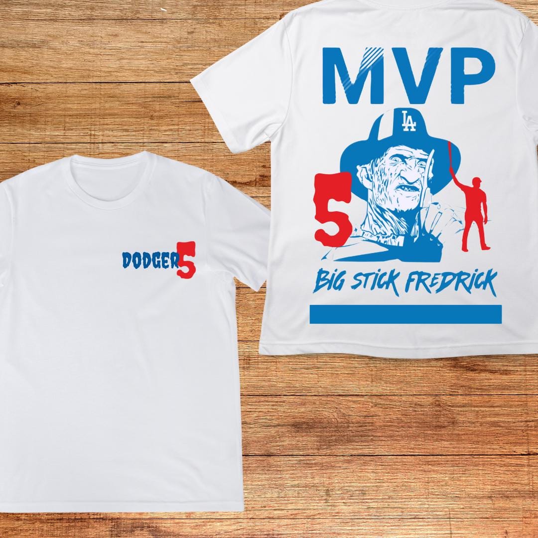 LA Dodgers Freddie Freemand big Stick Fredrick T-shirt - Etsy