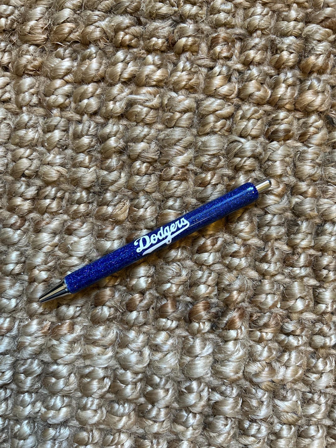 LA DODGERS Glitter Pens Personalized Glitter Pens Customized Pens ...