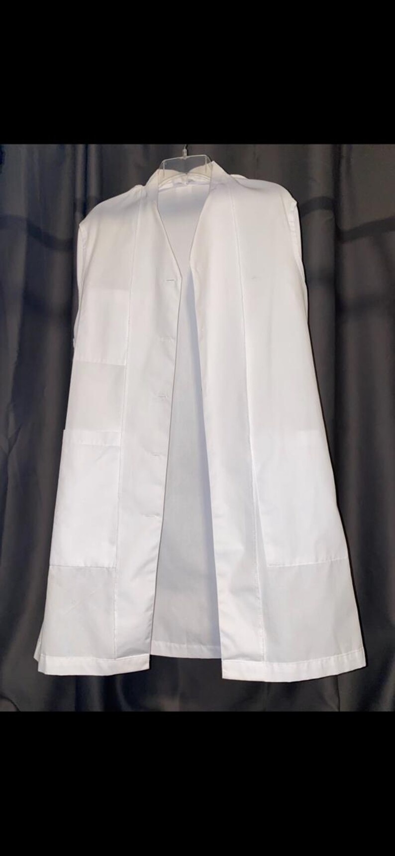 Vintage Lab Coat Professional White Hospital Scrub Jacket From the 1960 ...