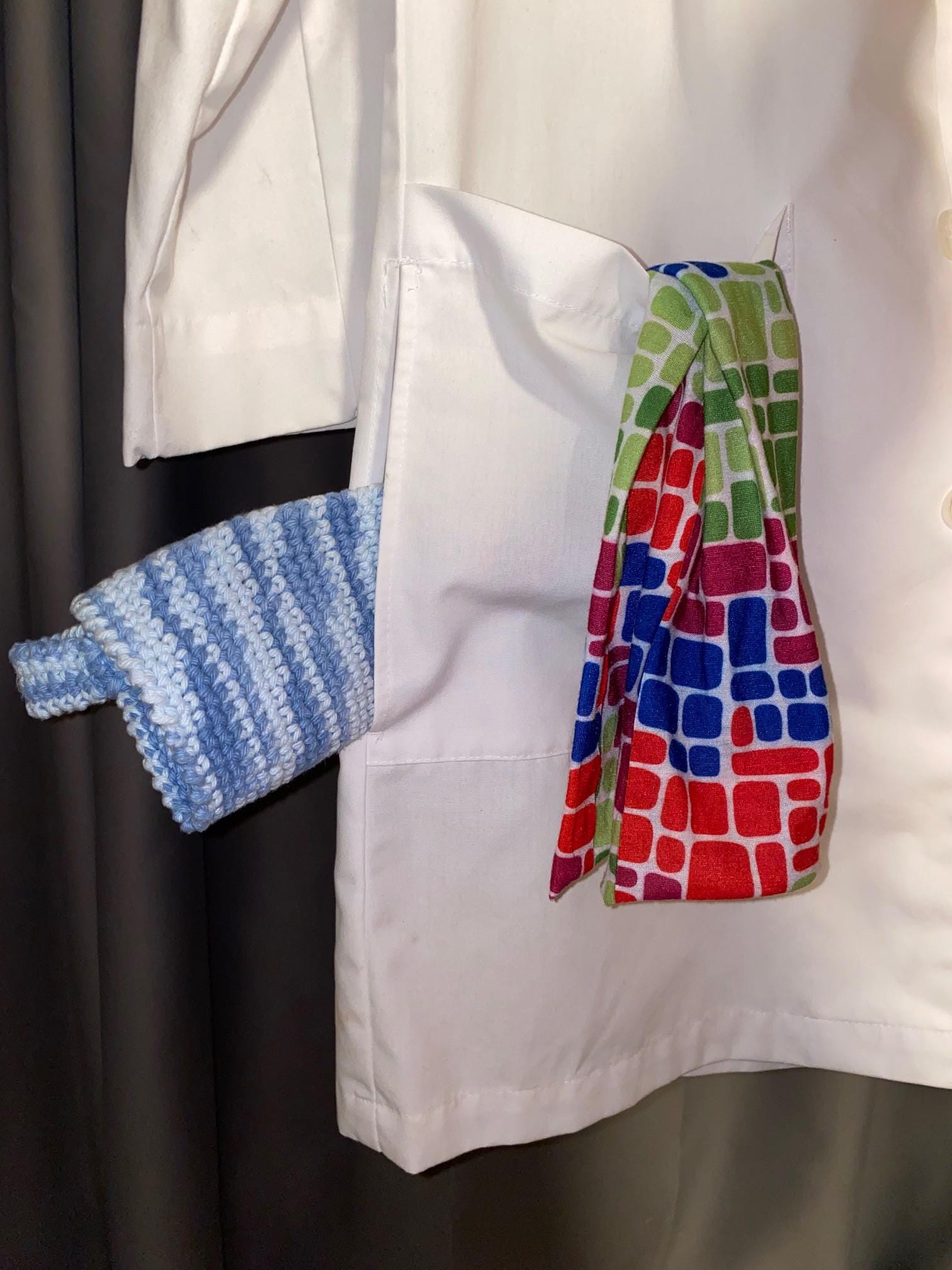 Vintage Lab Coat Professional White Hospital Scrub Jacket From the 1960 ...