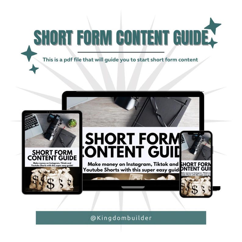 Short Form Content Guide - Etsy