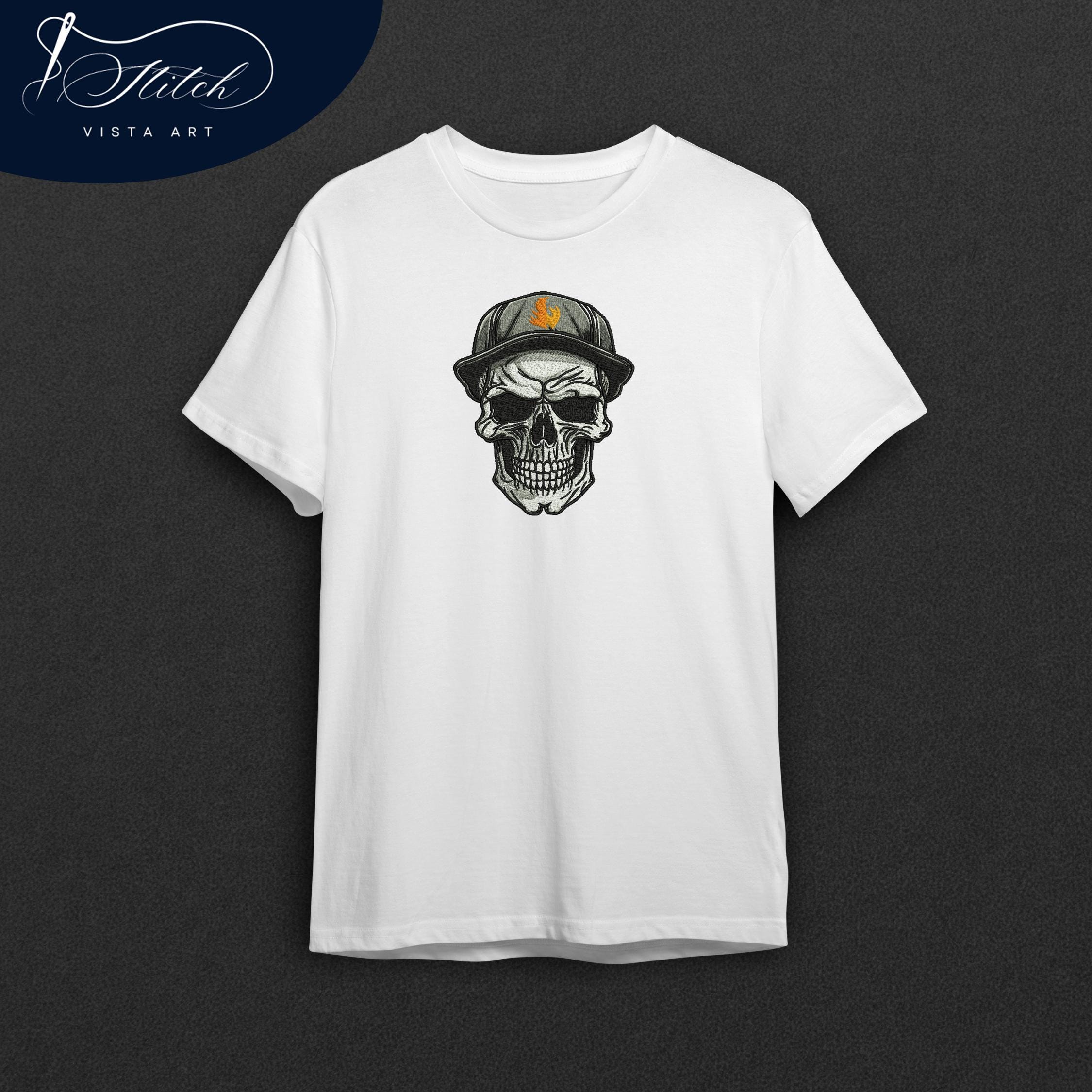 Skull Embroidery Design for You | Skull Machine Embroidery Design ...