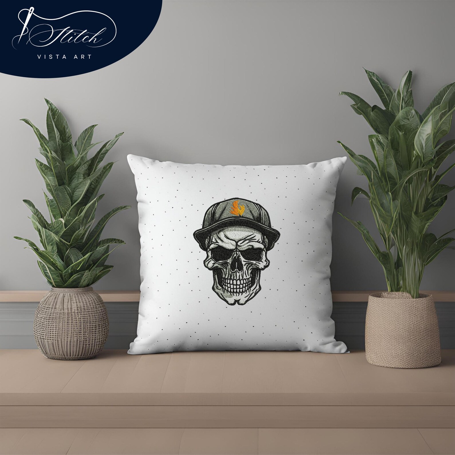 Skull Embroidery Design for You | Skull Machine Embroidery Design ...