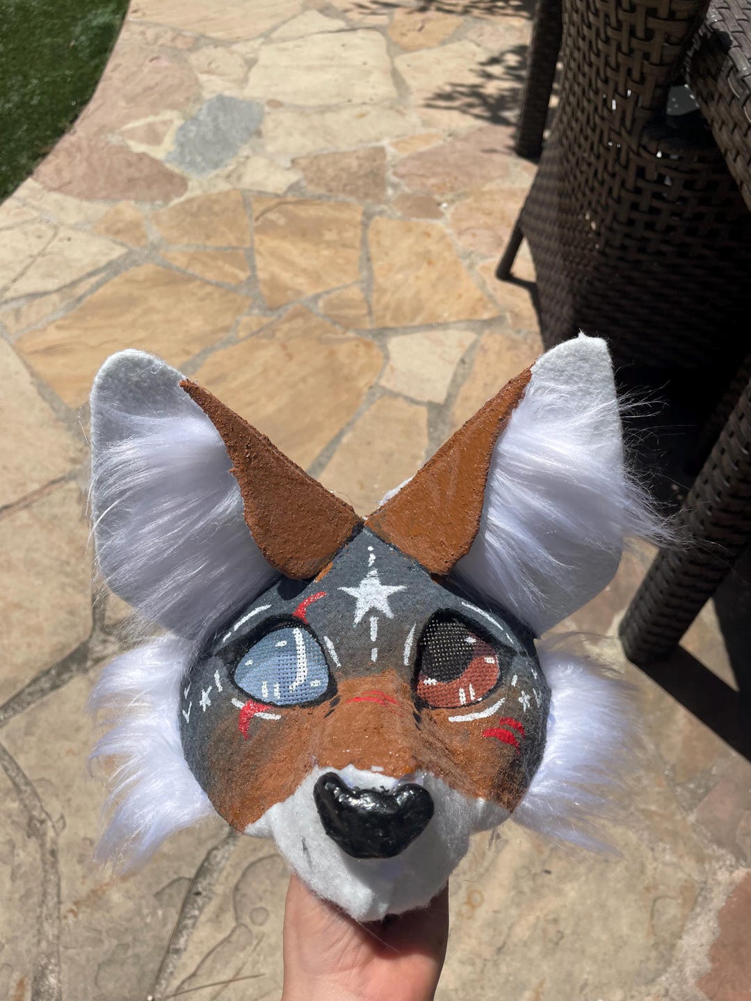 Coyote Therian Mask - Etsy