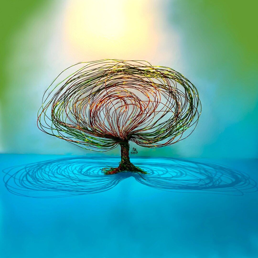 Wire Art Hybrid Digital Prints | Shelter | Printable Unique Original ...