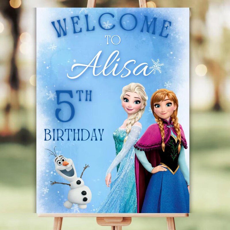 Frozen Elsa Birthday Decorations - Etsy