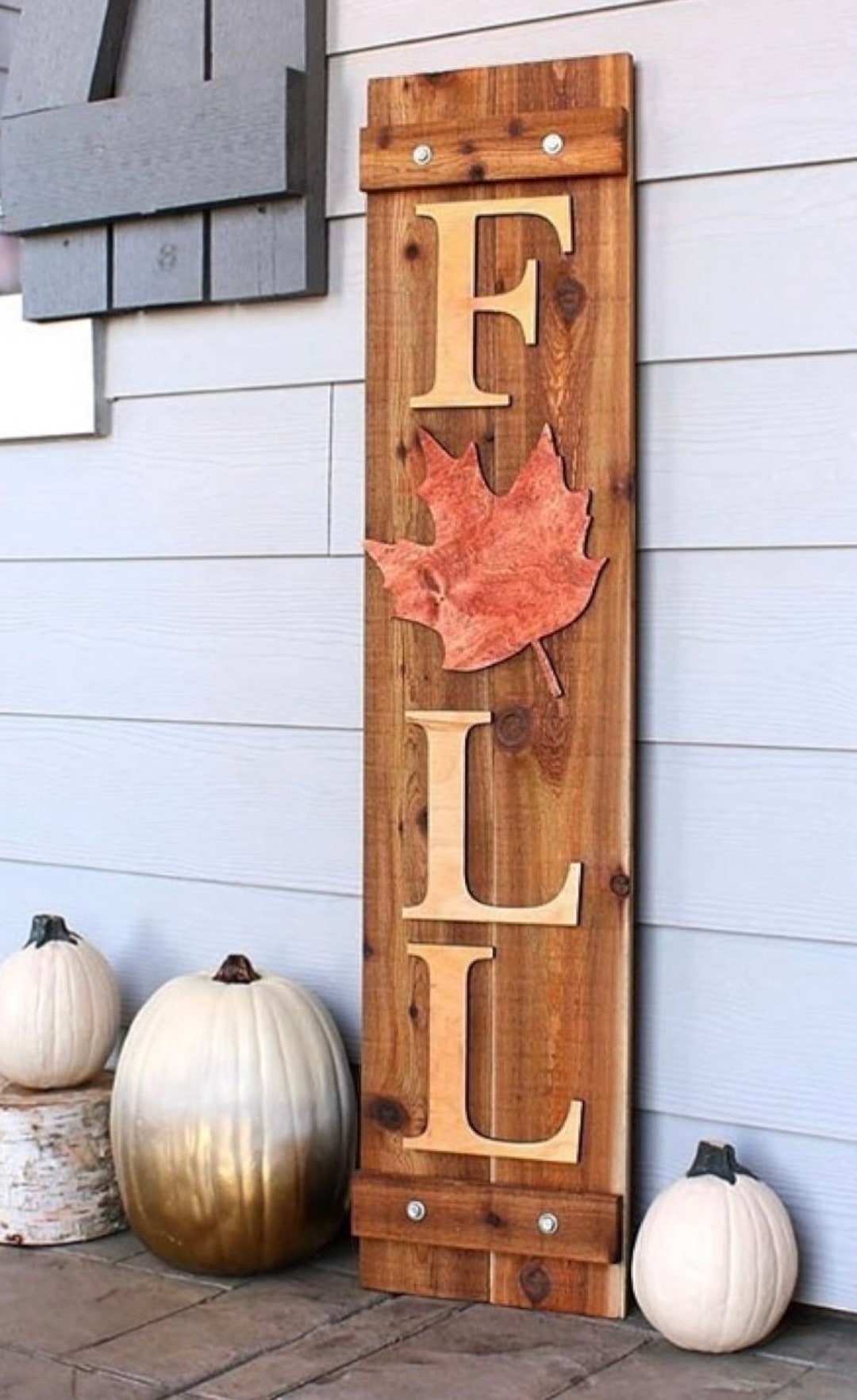 Custom Fall Wooden Decor - Etsy