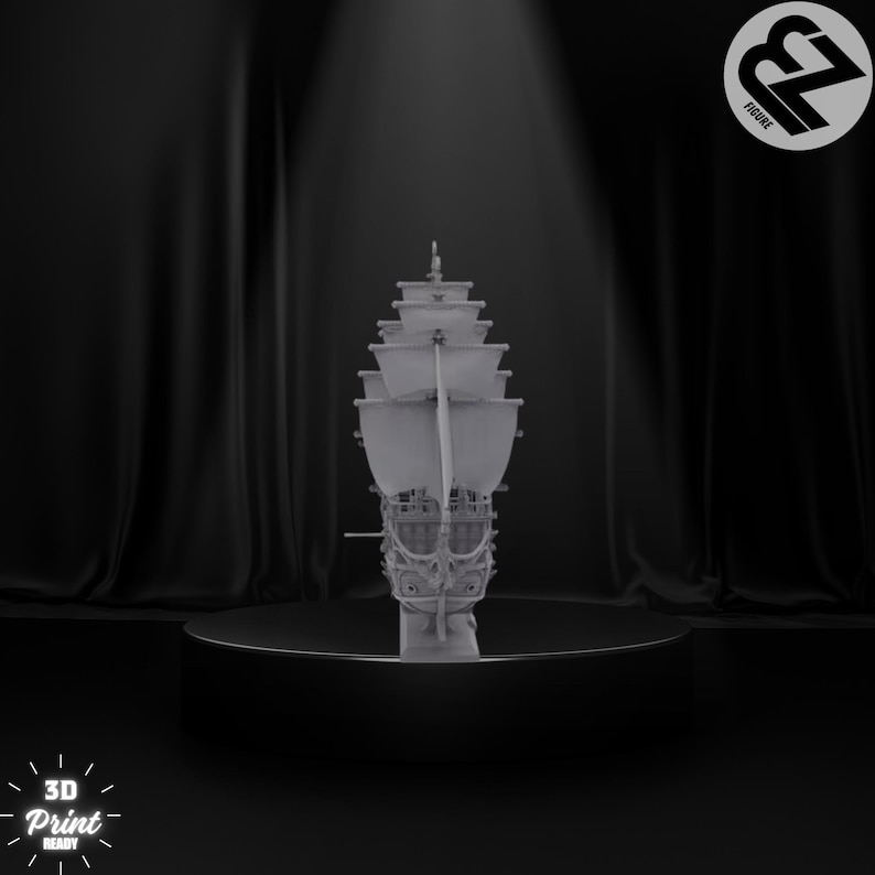 Pirate Ship 3D STL Files for 3D Printing - Hiqh Quality - 3D Movie ...