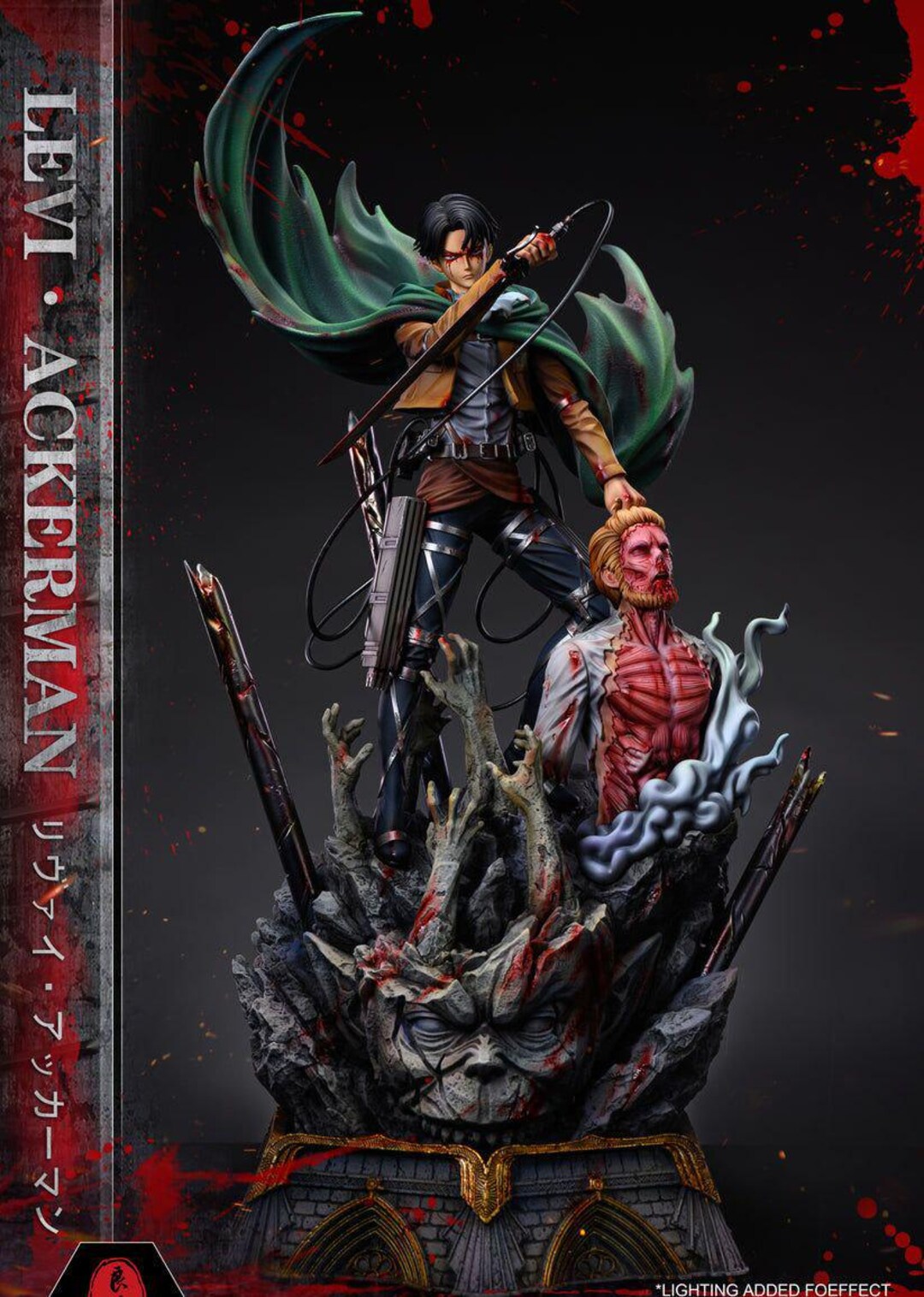 Buy Levi Ackerman From Attack on Titan 3D STL Files for 3D Printing ...