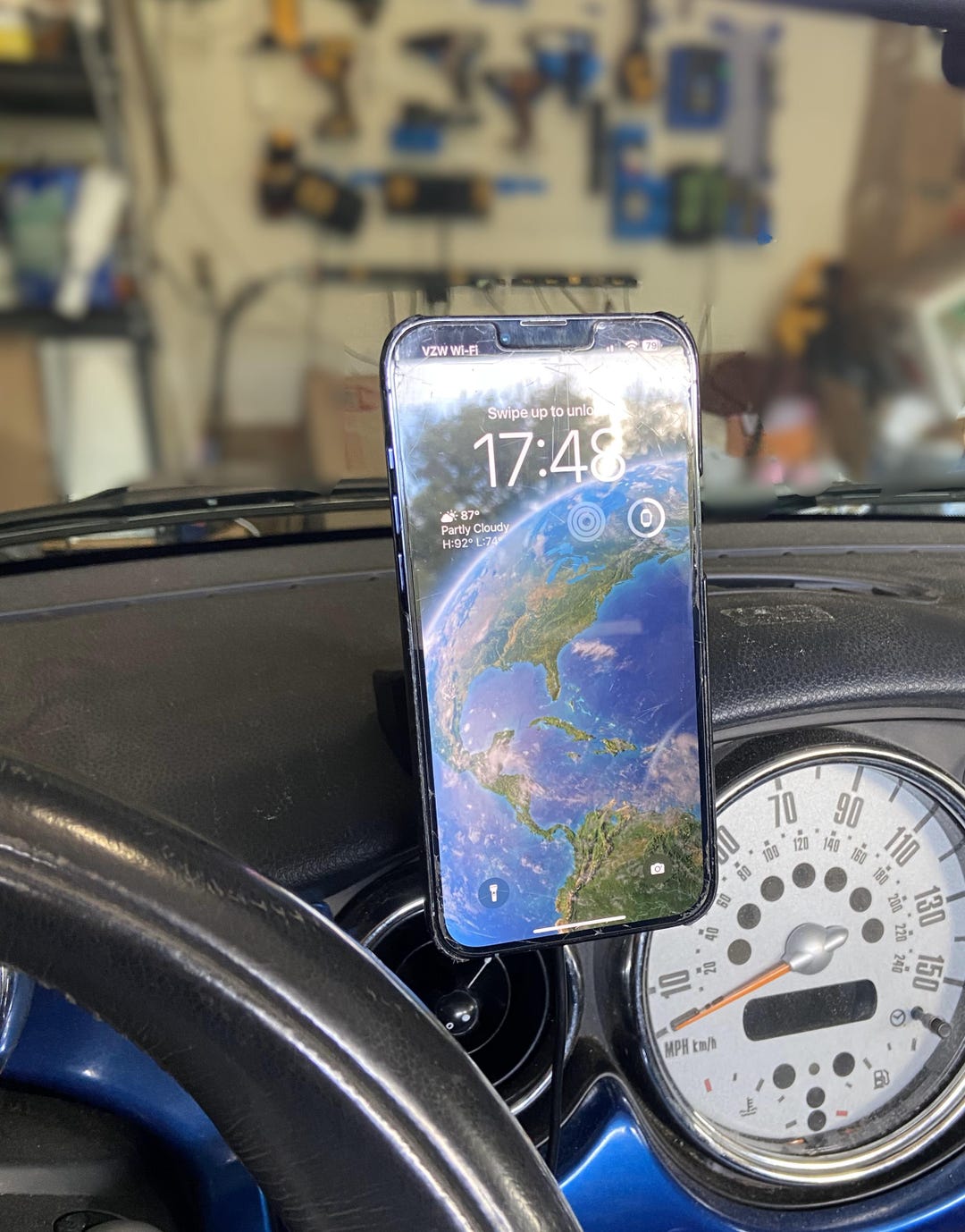Mini Cooper Dash Phone Mount R50, R52, R53 (first Gen 2001-2006 Hatch ...
