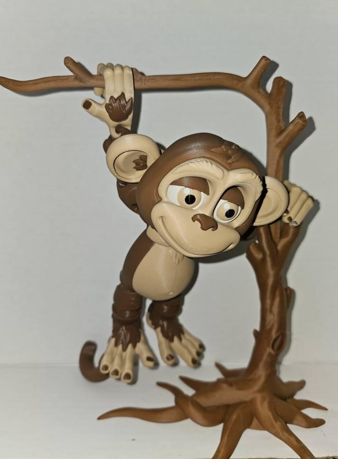 6 Inch 3d Printed Monkey - Etsy