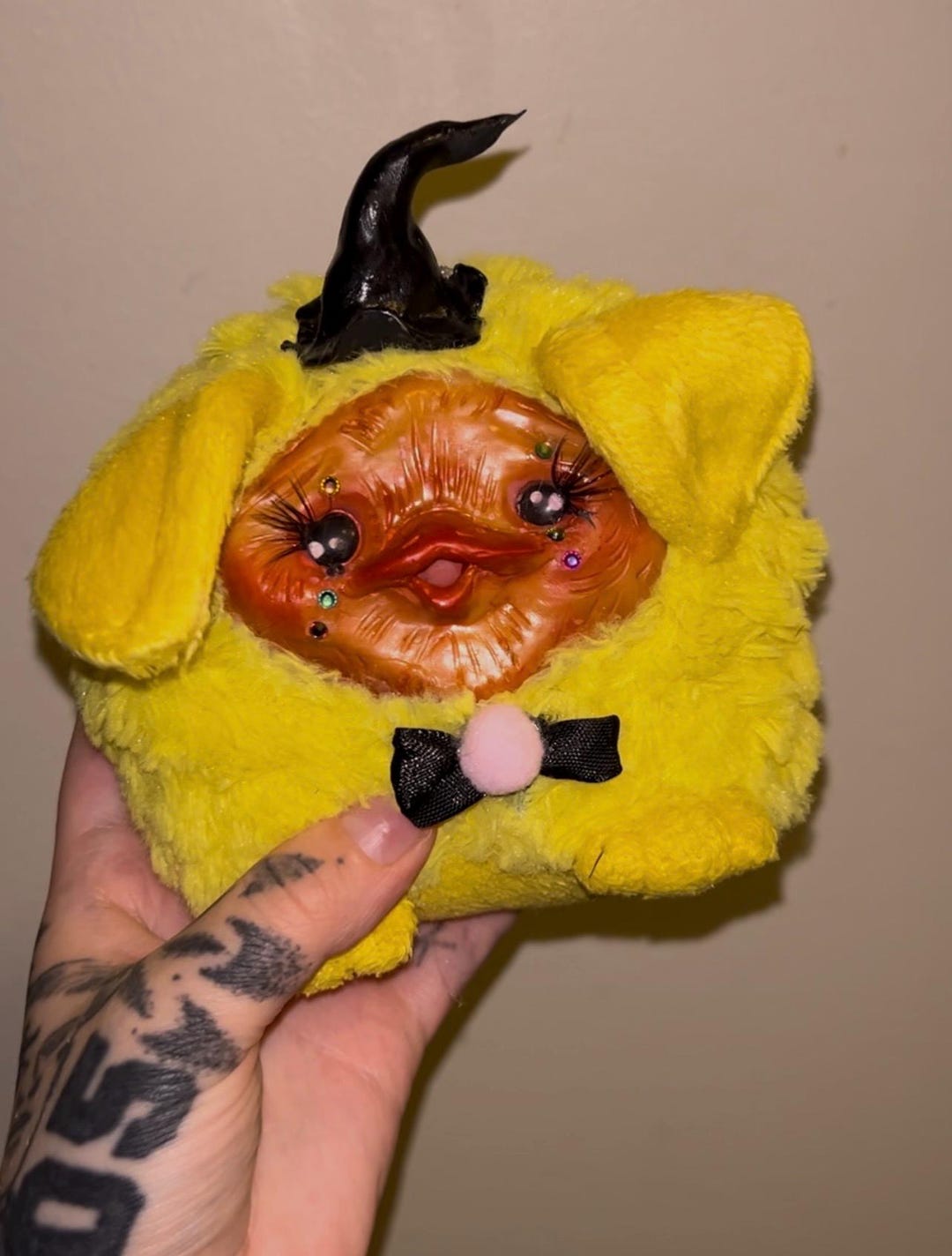 Clayface Plushie Artdoll Witch Duck Furby Collectible - Etsy