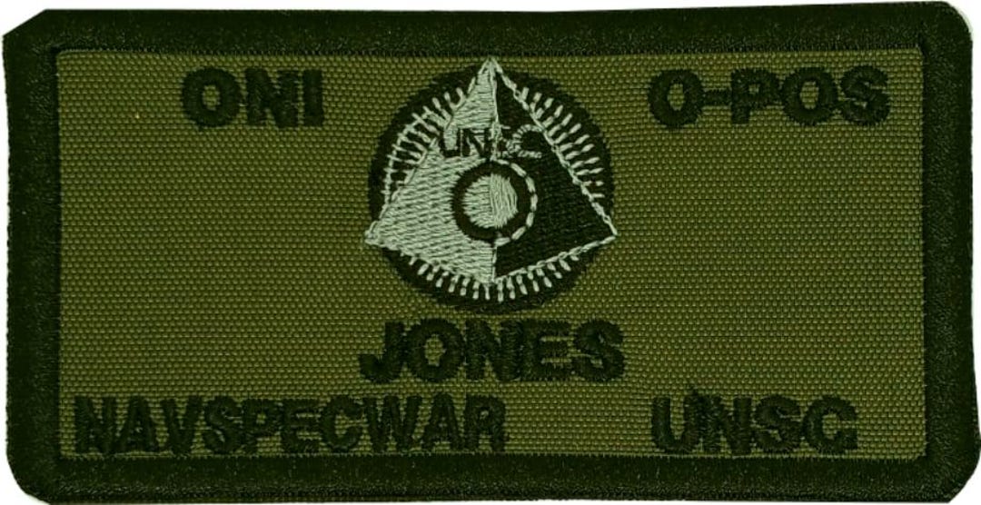 Halo Oni Name Patch - Etsy