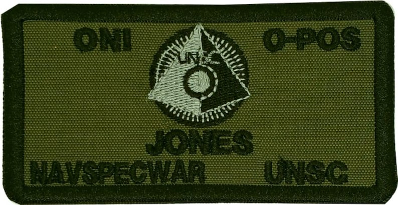 Halo Oni Name Patch - Etsy