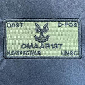 Halo UNSC Name Patch - Etsy