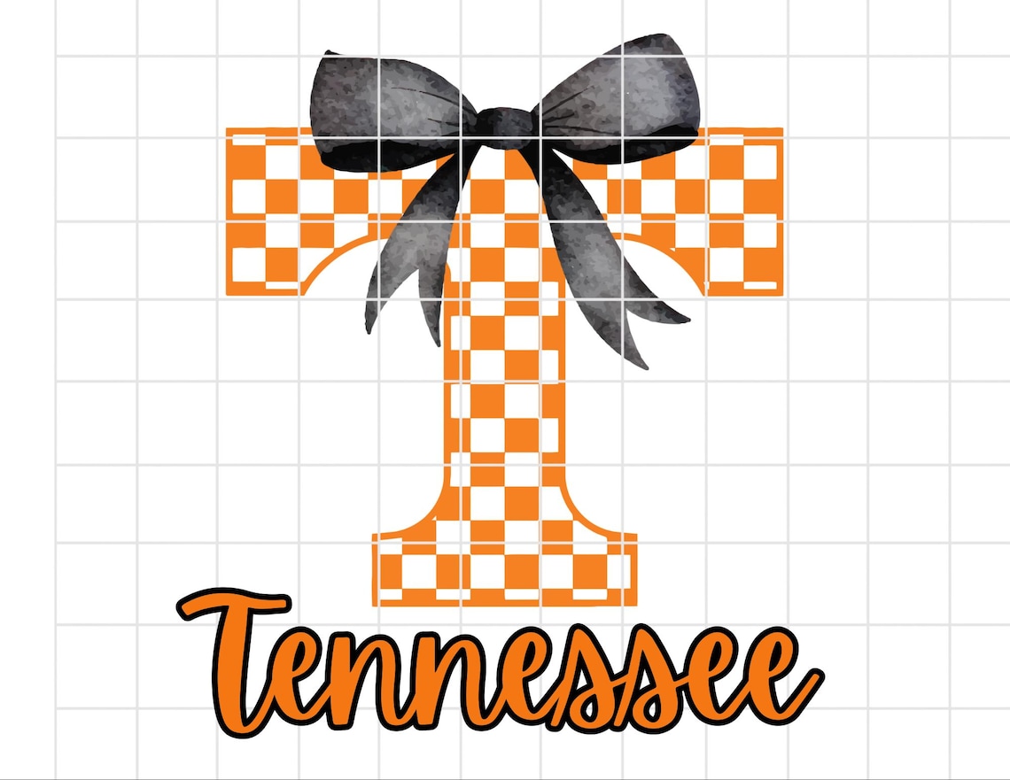 Checkered Tennessee PNG - Etsy