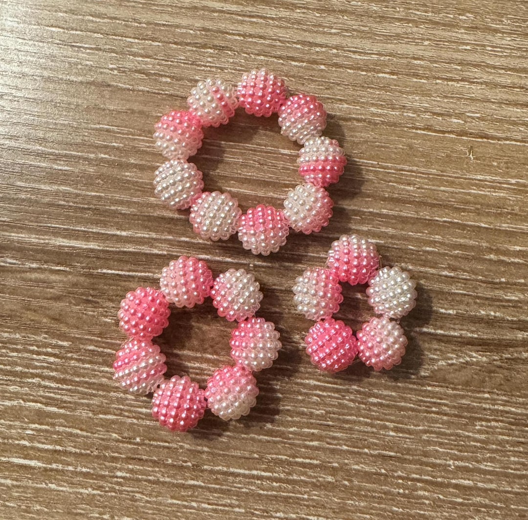 Textured Bead Fidget Toy | Hot Pink Ombre | Sensory Stim Toy - Etsy