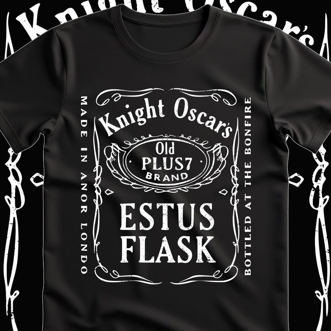 Knight Oscar's Estus Flask - Bottled at the Bonfire - Gamer Gift ...