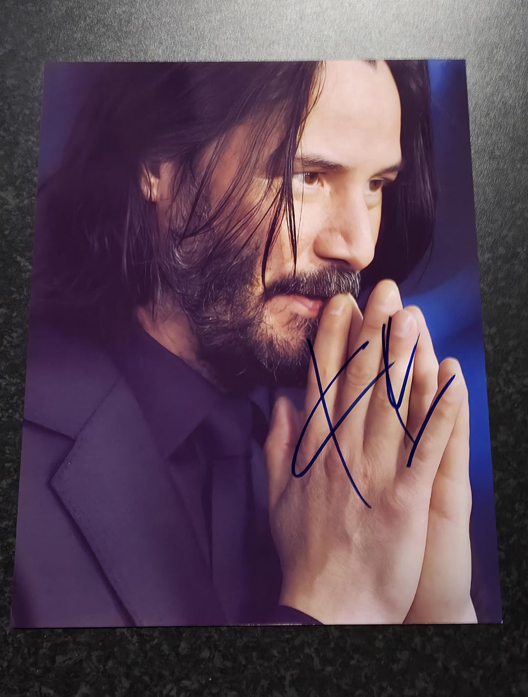 Keanu Reeves 8 X10" (20x25 Cm) Autographed Hand Signed Photo - Etsy