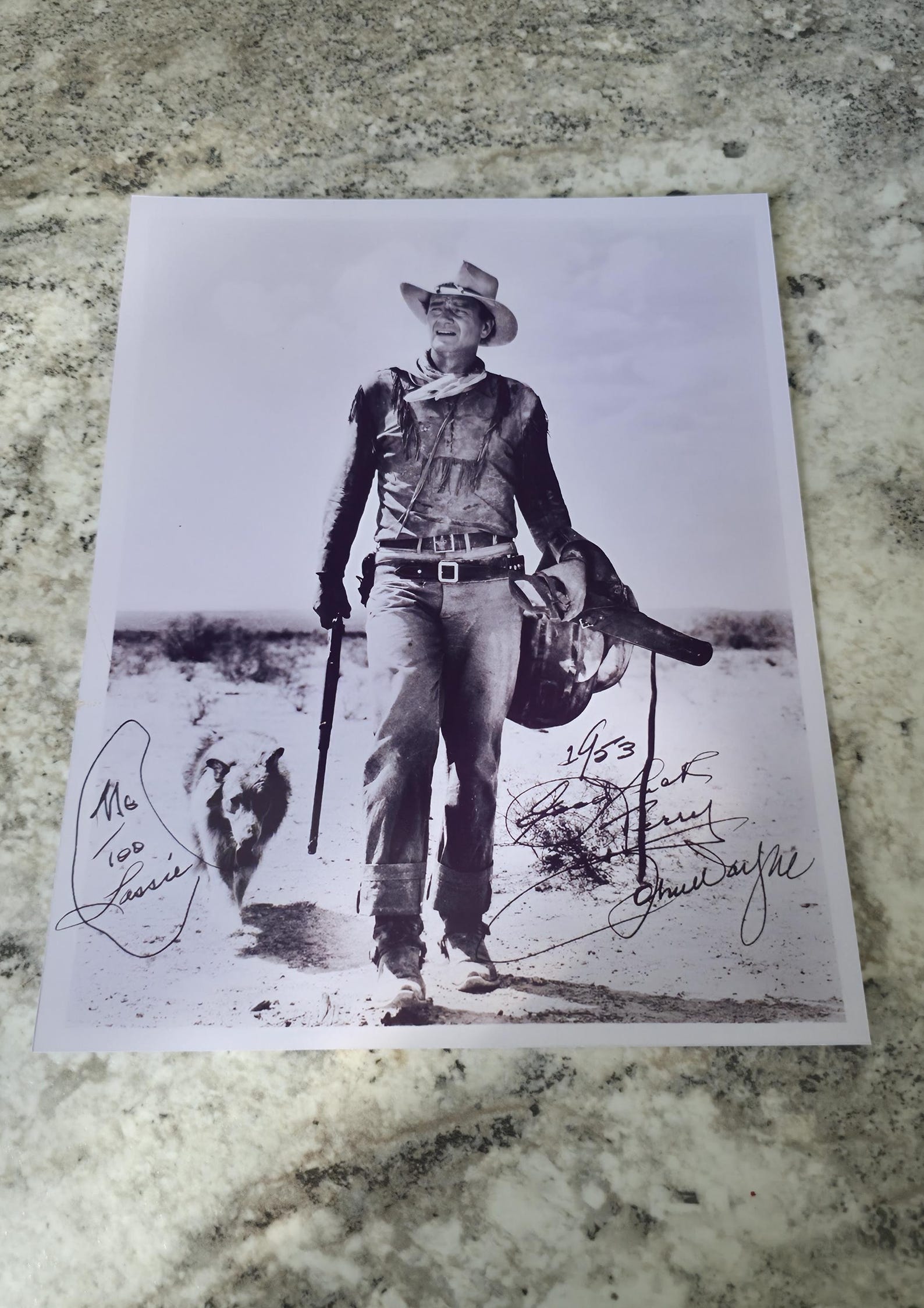 John Wayne 8 X10" (20x25 Cm) Autographed Signed Photo - Etsy