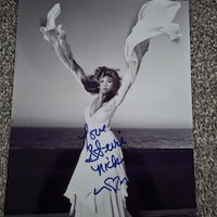 Ann Miller Actress Singer Dancer Hand Signed Autograph 8x10 Photo With ...