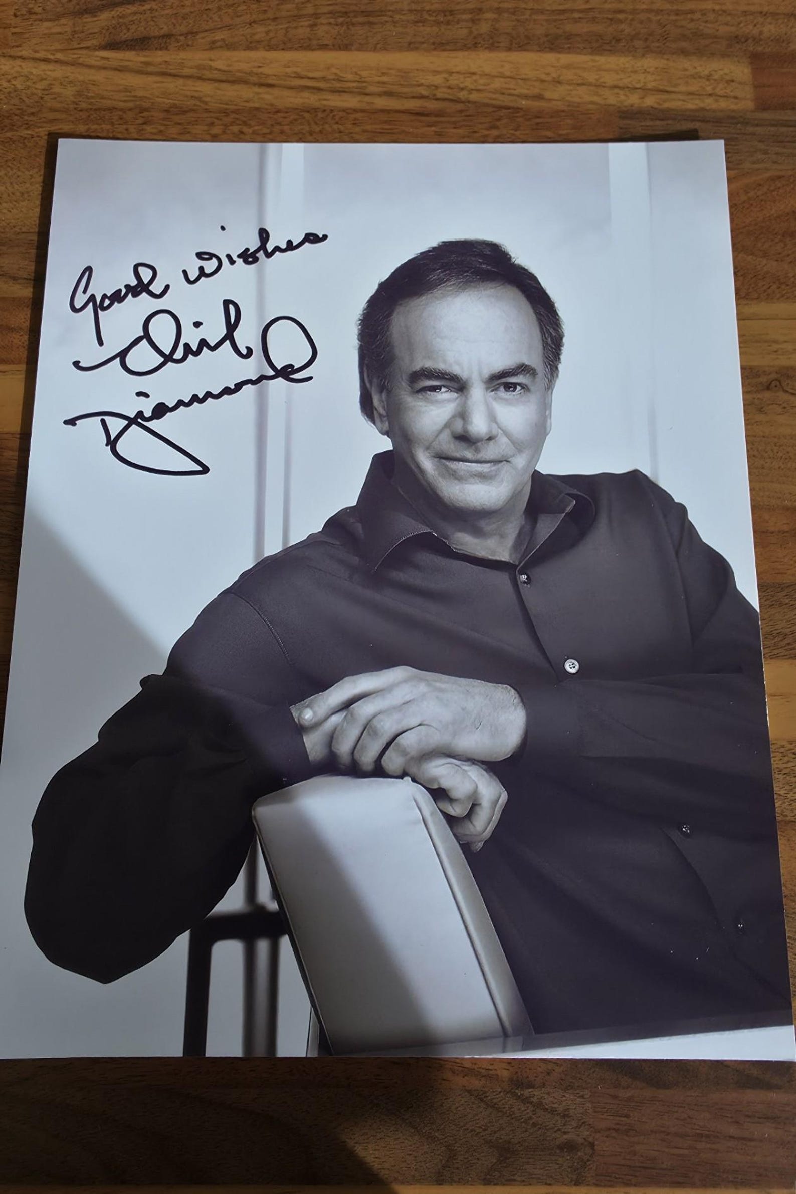 NEIL DIAMOND 8 X10" (20x25 Cm) Autographed Signed Photo - Etsy