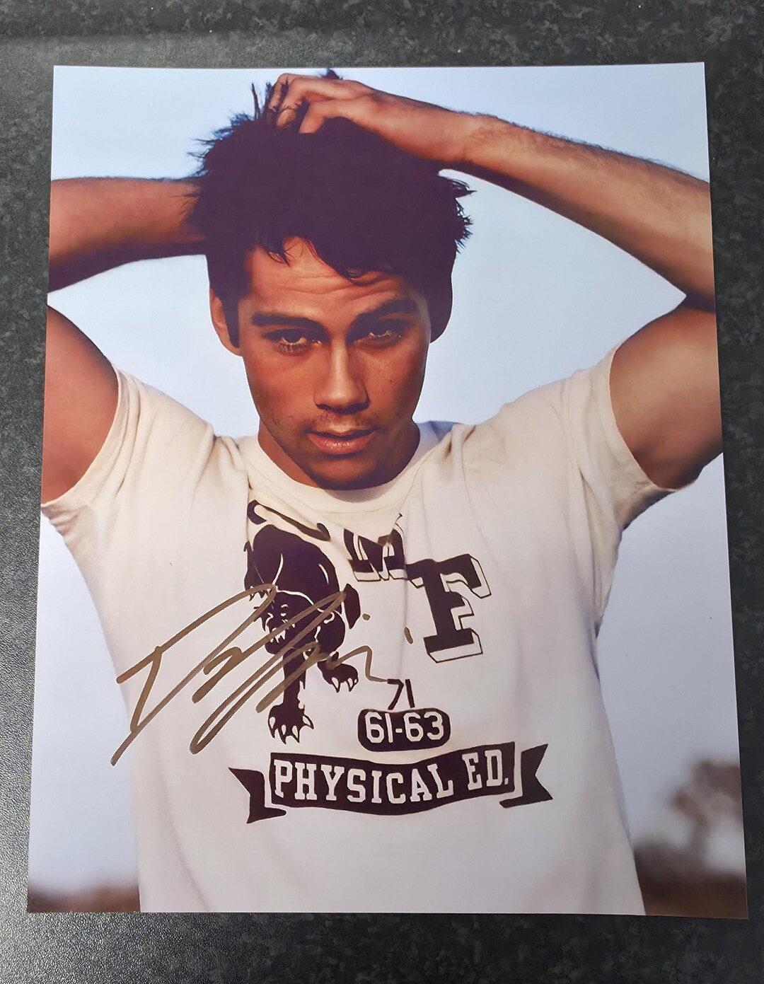 Dylan O’brien 8 X10" (20x25 Cm) Autographed Signed Photo - Etsy
